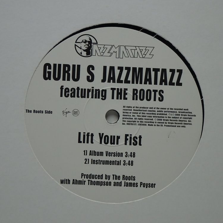 Guru’s Jazzmatazz Ft. The Roots – Lift Your Fist (Maxi) (D'occasion) à ...