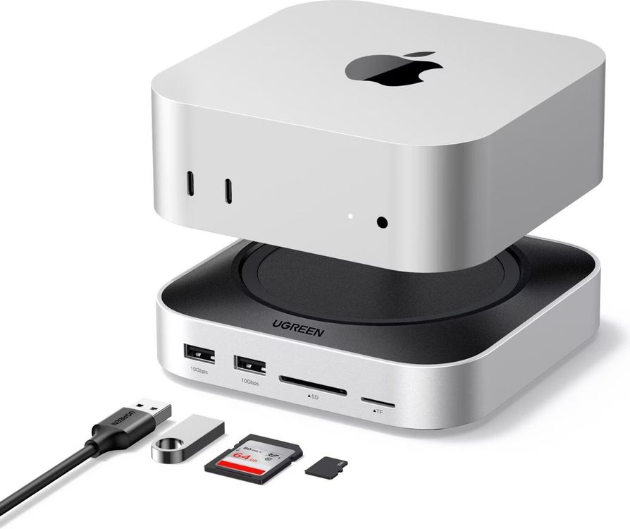 Apple Mac Mini M4 256GB, 16GB + Ugreen USB-C Dockingstation (Gebraucht ...