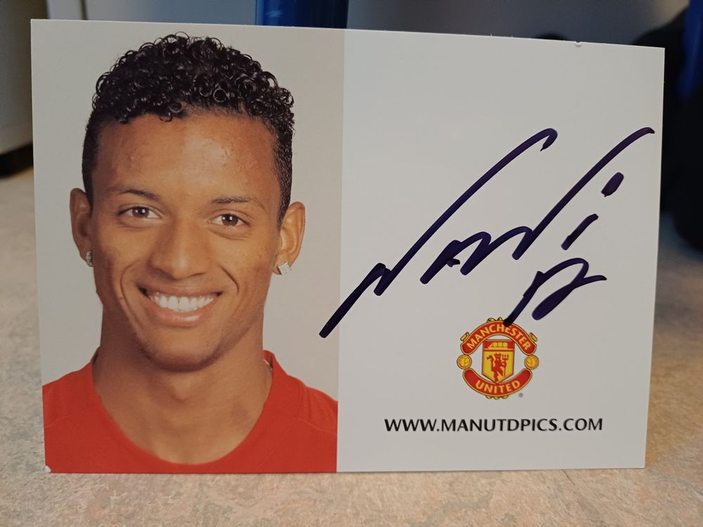 Nani original Autogrammkarte Manchesterr United (Gebraucht) in Thun für ...