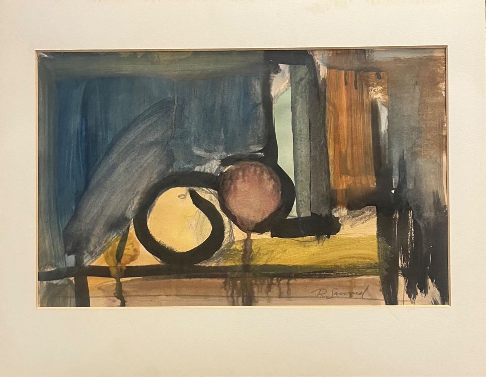 R. Samuel - Abstrakte Aquarell | Kaufen auf Ricardo