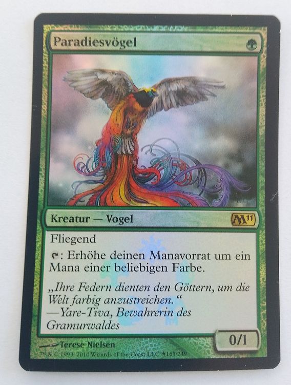 Magic the Gathering Karte Paradiesvögel foil Buy a Box Promo (Gebraucht ...