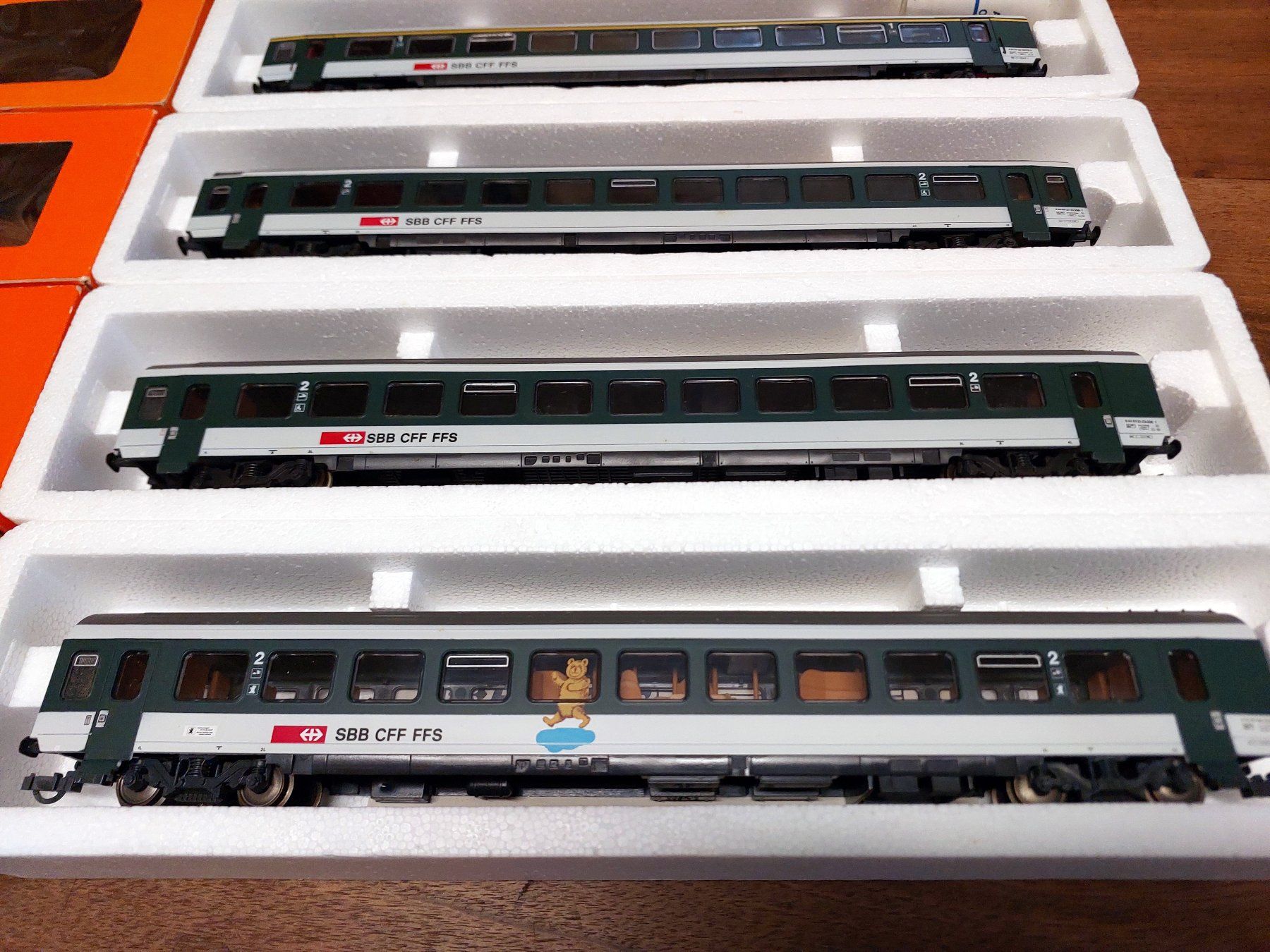 Roco - SBB Personenwagen-Set mit Kinder-Wagen - HO OVP (Gebraucht) in ...