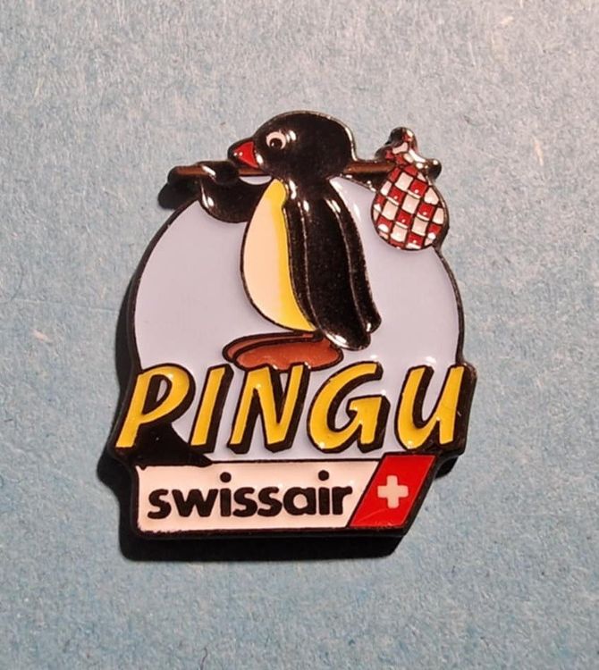 Pin Pingu bei der Swissair | Kaufen auf Ricardo