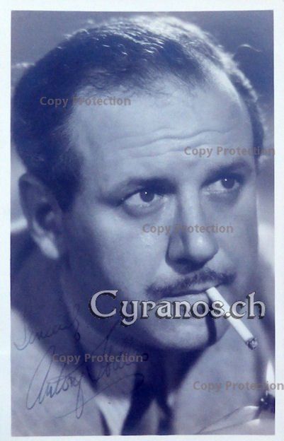 Antony Holles (1901-1950) Schauspieler - Autogramm (Gebraucht) in Dietikon für CHF 39 – mit ...