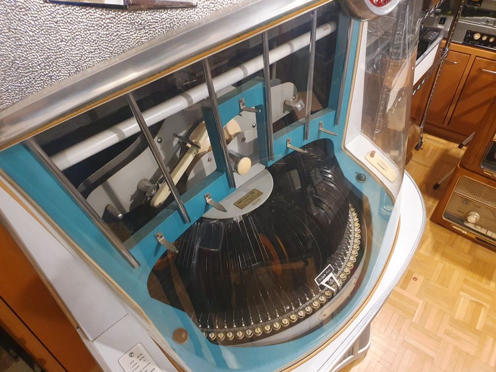 Tonomat Automaten Jukebox Musikbox Teleramic 200 - 50er Jahr (Defekt ...