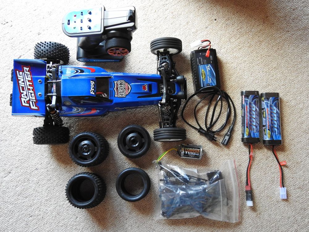 Tamiya DT03 Racing Fighter Komplett Set. RTR alles dabei. (Neu (gemäss ...