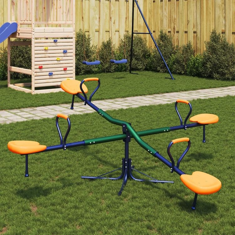 Wippe 4-Sitzer um 360-Grad Stahl | Kaufen auf Ricardo