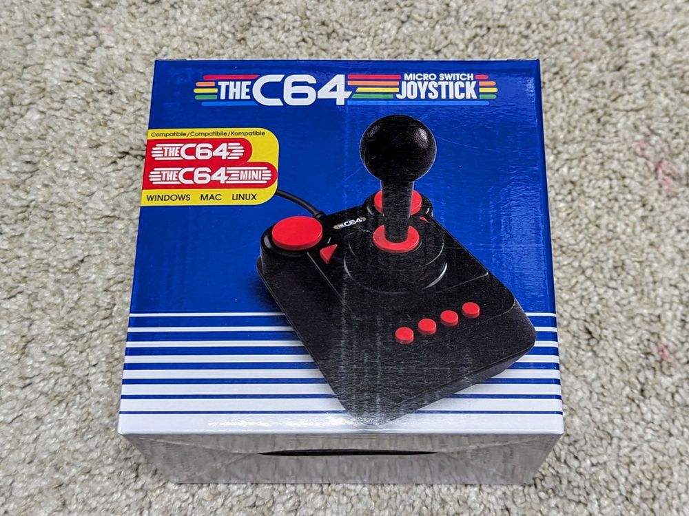 The C64 Joystick (Neu und originalverpackt) in für CHF 28 – mit ...