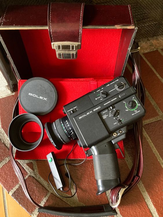 🌟 Vintage Bolex 680 Makro-Zoom-Camcorder Videokamera🌟 (Gebraucht) in ...