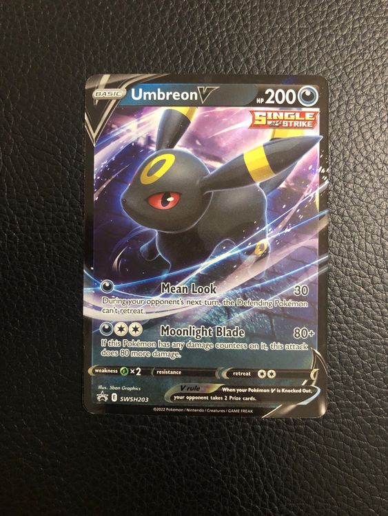 Umbreon V Promo Black Star SWSH203 NM Ab 1 | Kaufen auf Ricardo