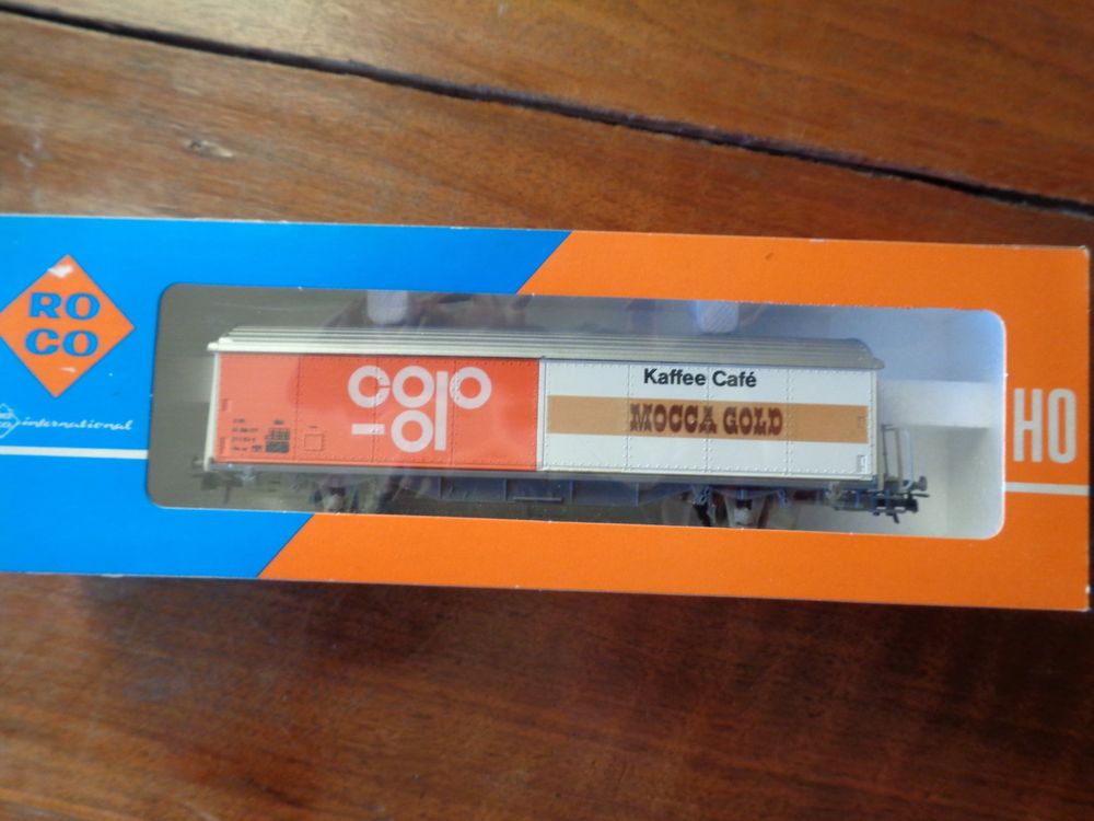 Roco HO Coop MOCCA GOLD KAFFEE Güterwagen | Kaufen auf Ricardo
