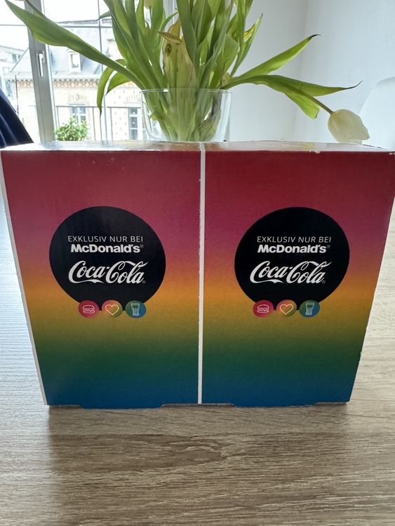 Verwunderlich Mc Donalds Regenbogenglas 2022 Bilder