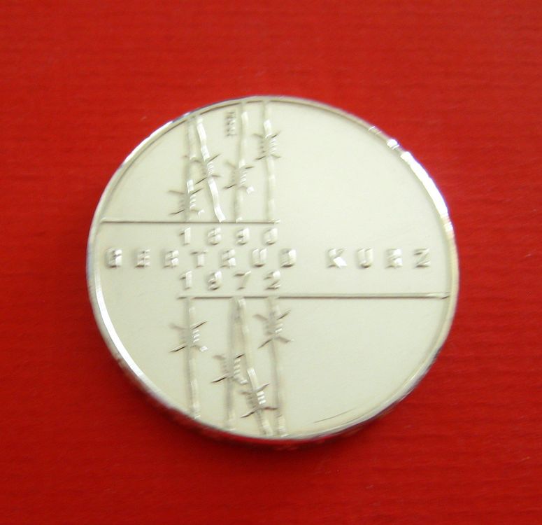 20 Fr. Gedenkmünze 1992 ( Gertrud Kurz ), stgl (Neu (gemäss Beschreibung)) in Alpnach-Dorf für ...