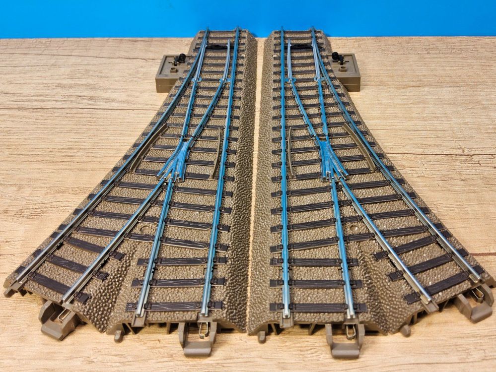 Trix C Gleis 62612 & 62611 _ Weiche links & rechts _ Spur H0 | Kaufen ...