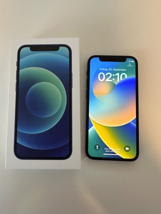 iPhone 12 mini, Blue 128GB mit Garantie (Neu (gemäss Beschreibung)) in ...