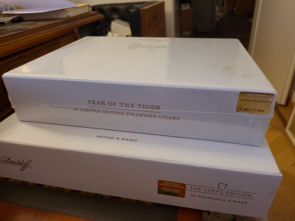 Davidoff The Year of the Tiger 10 Cigars Dubai Duty Free (Neu und ...