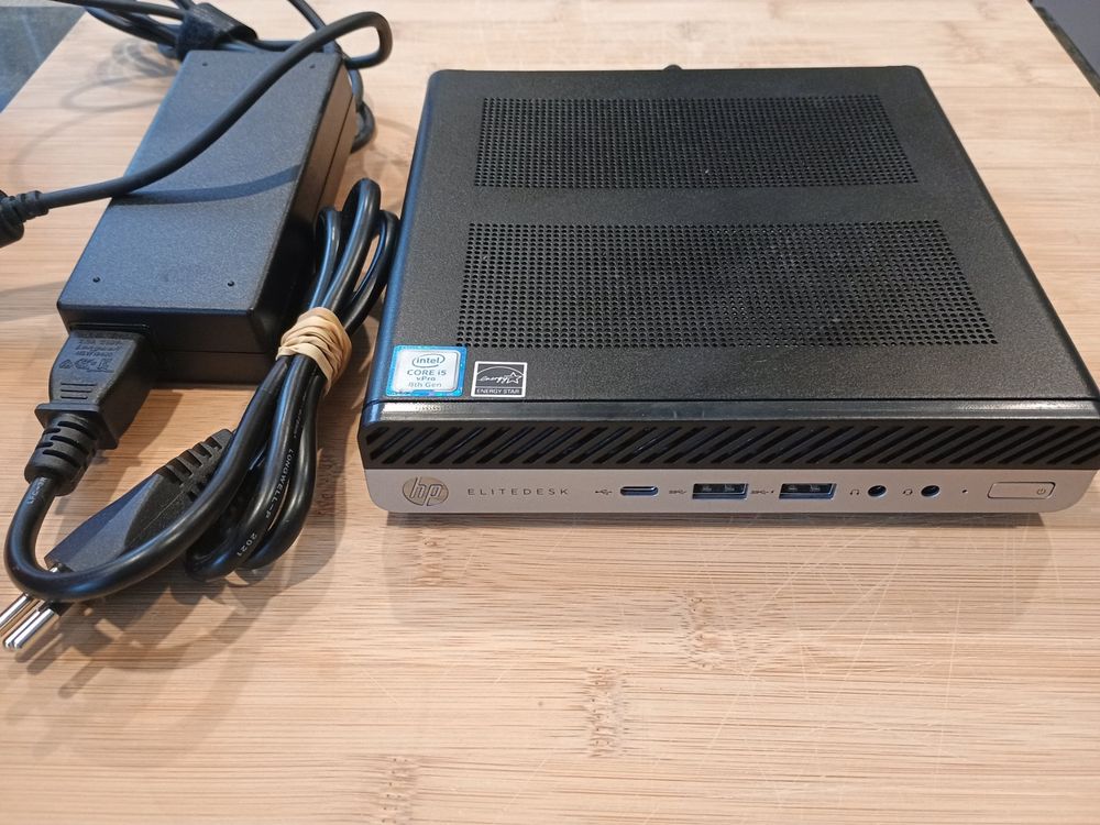 HP EliteDesk 800 G4 Mini|i5-8500T|512 GB M.2|16 GB Ram (Gebraucht) in ...