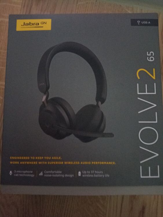 Jabra Evolve 2 65 (Neu und originalverpackt) in Adliswil für CHF 90 – mit Lieferung auf Ricardo ...