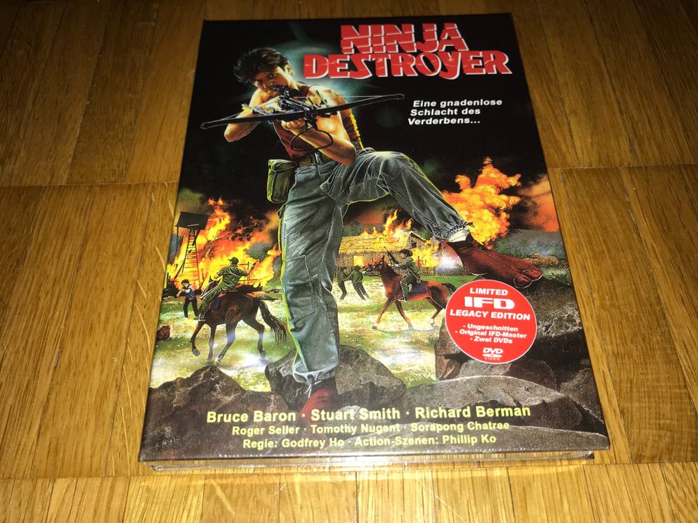 Ninja Destroyer - MEDIABOOK - B - UNCUT (Neu und originalverpackt) in ...