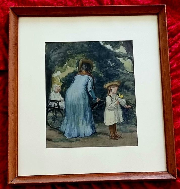 Karl Itschner. Original-Gemälde. Monogrammiert. | Kaufen auf Ricardo