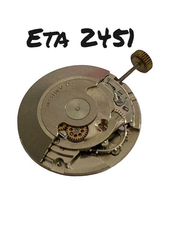 Horlogerie mouvement eta 2451 (Gebraucht) in Chatelaine für CHF 16 ...