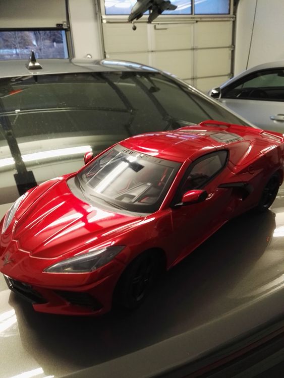 RC CORVETTE C8 in 1:8 RIESIG!! (Gebraucht) in Wila für CHF 90 – mit ...