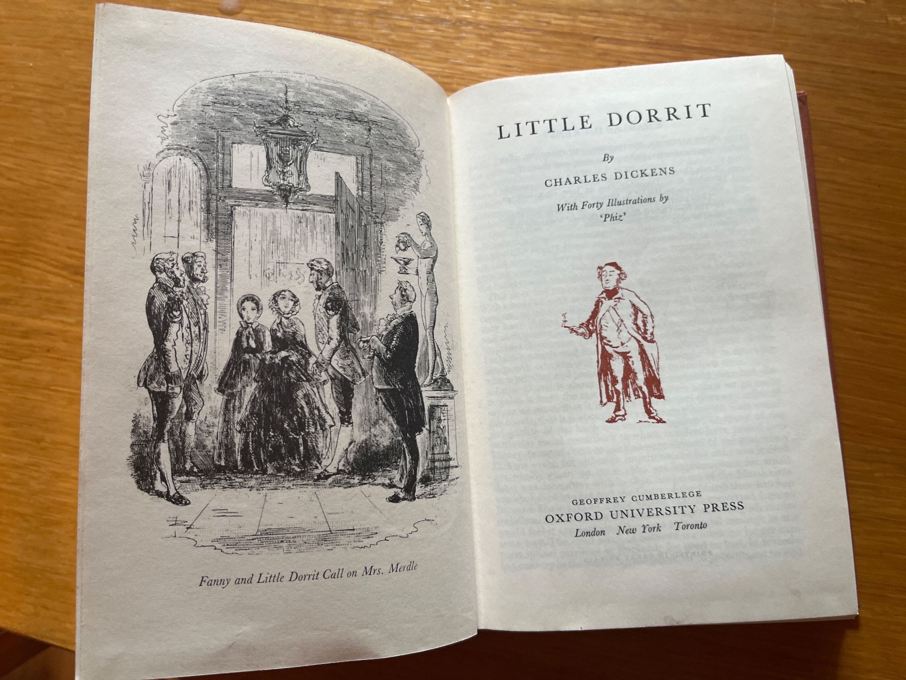 Charles Dickens - Little Dorrit, illustrierte Ausgabe Oxf... (Gebraucht ...