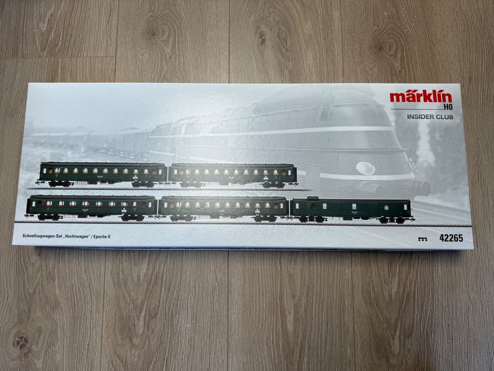 Märklin 42265 SchnellzugwagenDRB Insider LED Neu Neuf | Kaufen auf Ricardo