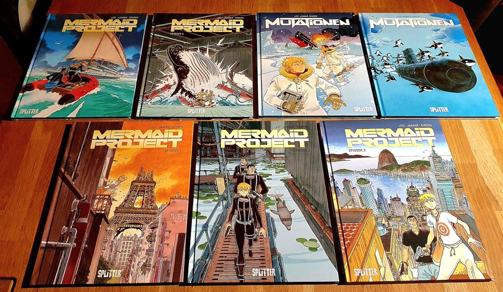 LEO: MERMAID PROJECT & MUTATIONEN, 7 x HC, NEUWERTIG! (Neu (gemäss ...