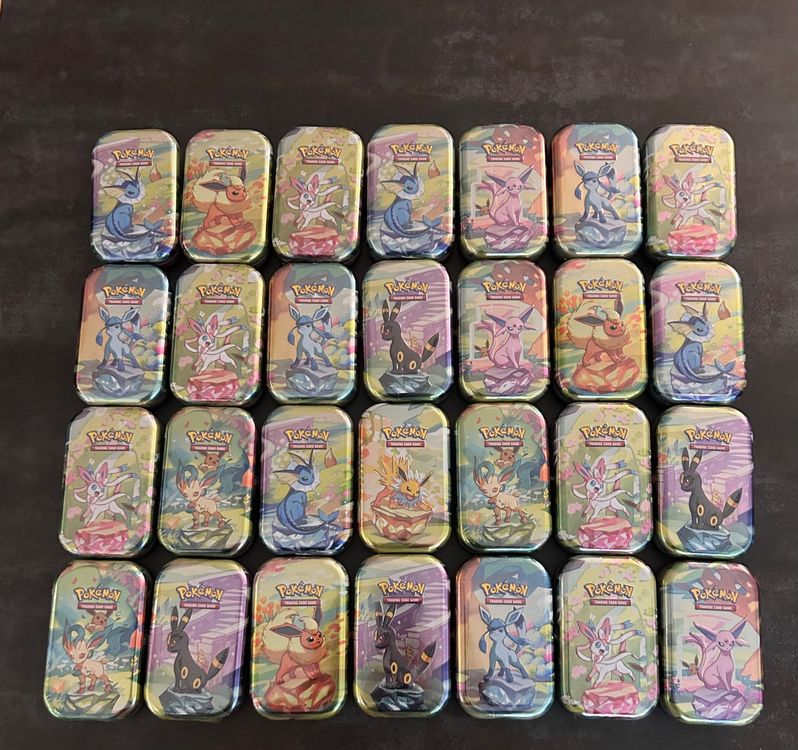 Pokémon Mini Tin – Prismatic Evolutions (EN) (Neu und originalverpackt ...