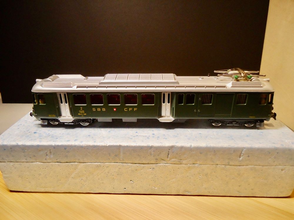 Hag 150 Triebwagen RBe 4/4 SBB H0 WS Digital 05 | Kaufen auf Ricardo