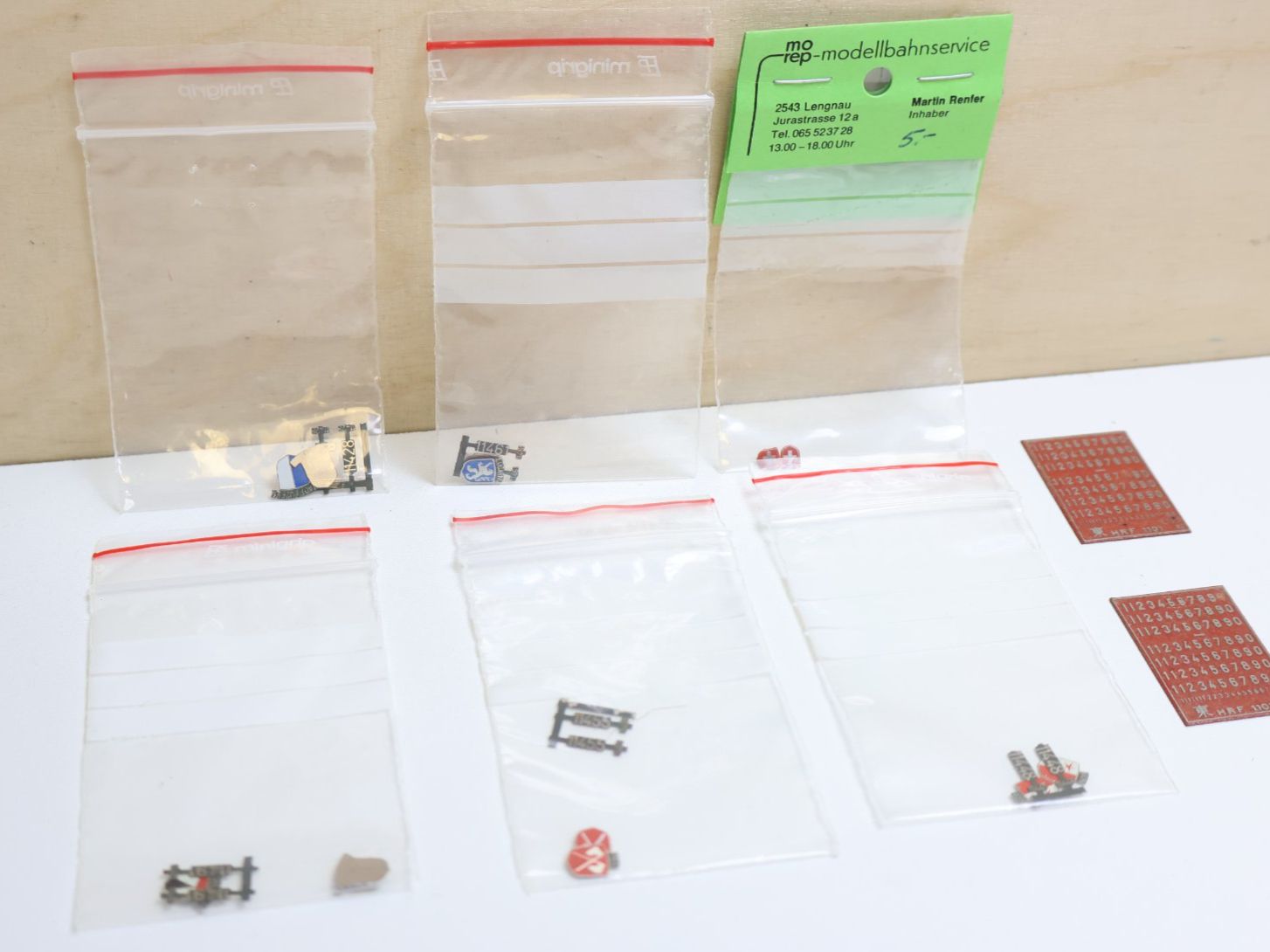 Morep/HRF viele SBB Lok Beschriftungen / NR. H0 - NP: 130.- (Gebraucht ...