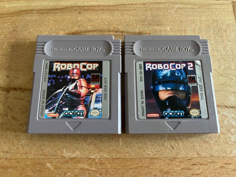 Robocop & Robocop 2 - Nintendo Game Boy, voll funktionsfähig (Gebraucht ...