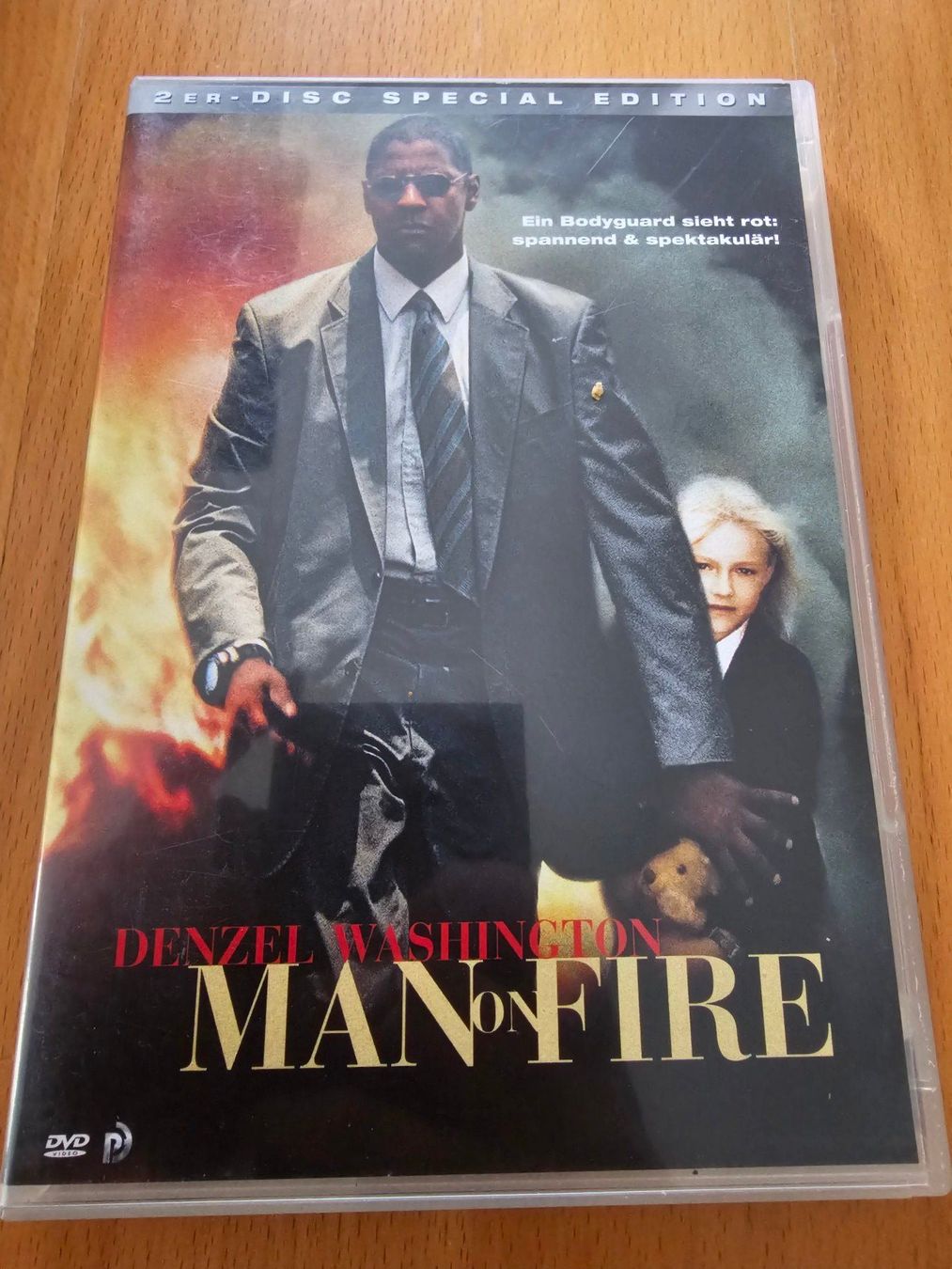2 DVD - Man On Fire (Denzel Washington von Tony Scott) (Gebraucht) in ...
