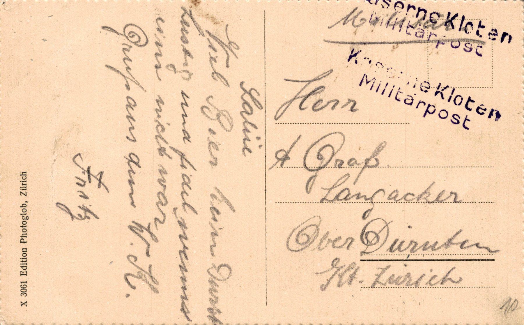 Kloten. Funkentelegraphenstation (123 m hoch) (Gebraucht) in ...