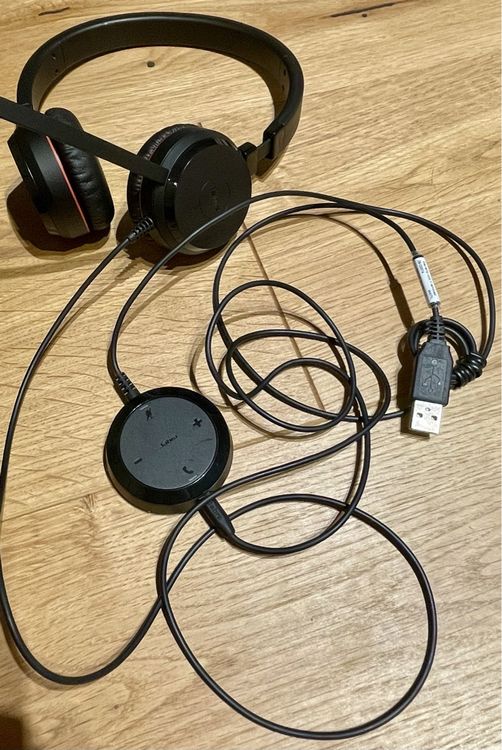 Jabra Evolve 30 II On-Ear Headset ENC060 kabelgebunden USB-A (Neu ...
