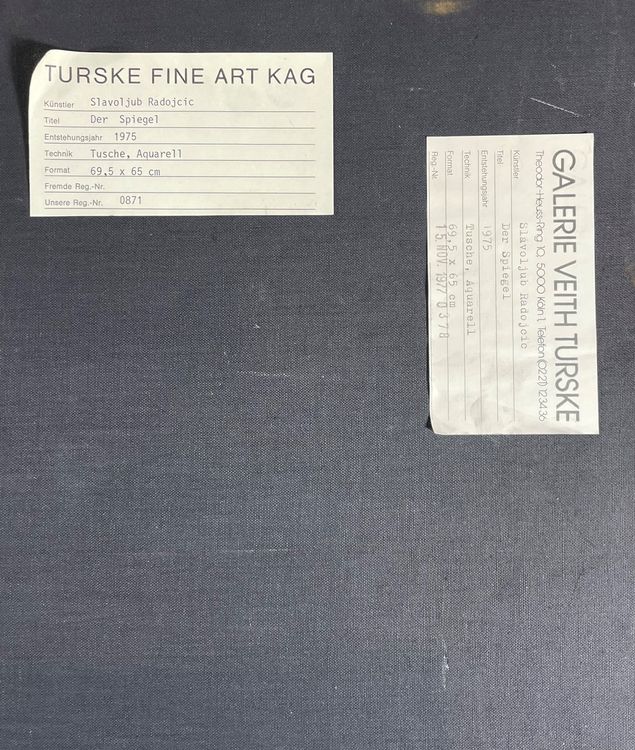 Slavoljub Radojcic (1942) grosse Mischtechnik | Kaufen auf Ricardo