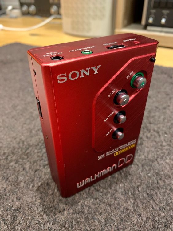 Sony Walkman WM-DD10 Rot | Kaufen auf Ricardo