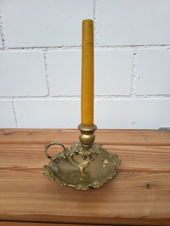 Kerzenhalter sehr alt aus Messing (Gebraucht) in Hallwil für CHF 35 – mit Lieferung auf Ricardo ...