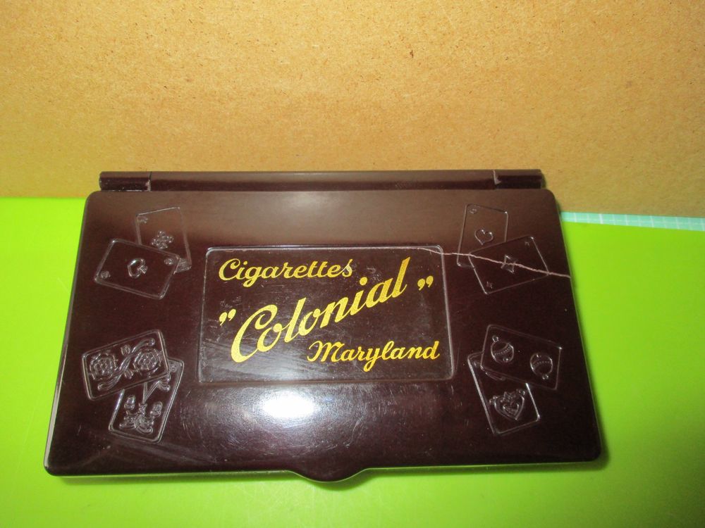 Cigarettes Colonial Marylnd BOX Bakelit für Jasskarten (Gebraucht) in ...