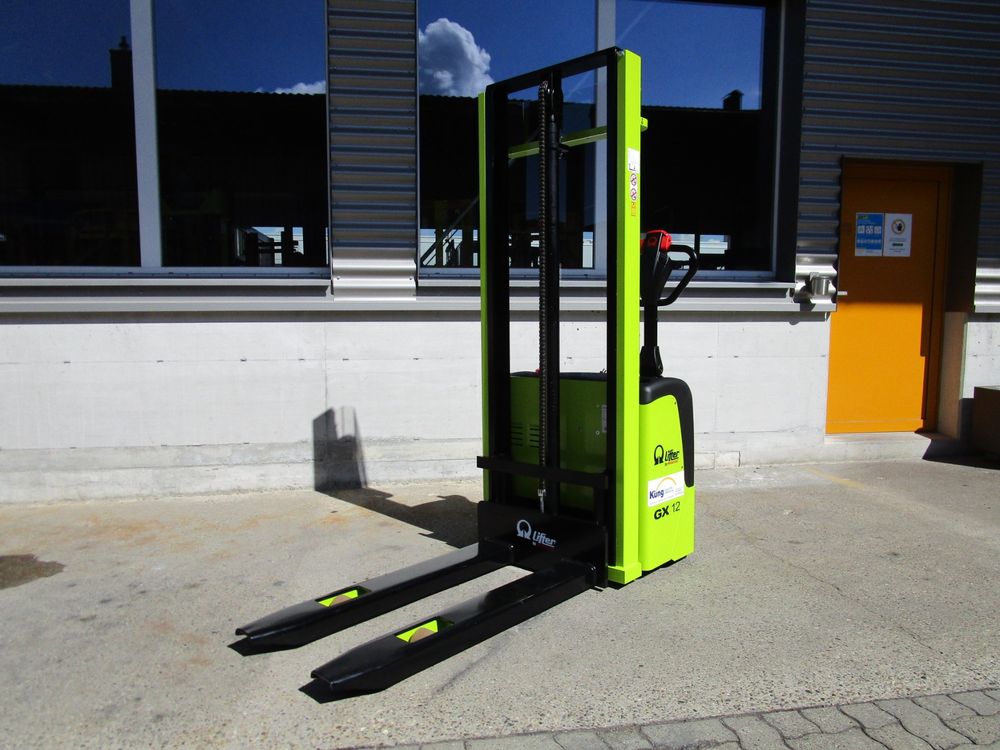 Stapler Deichselgerät Hochhubwagen Elektro 1200 kg Hub 2900 (Neu ...