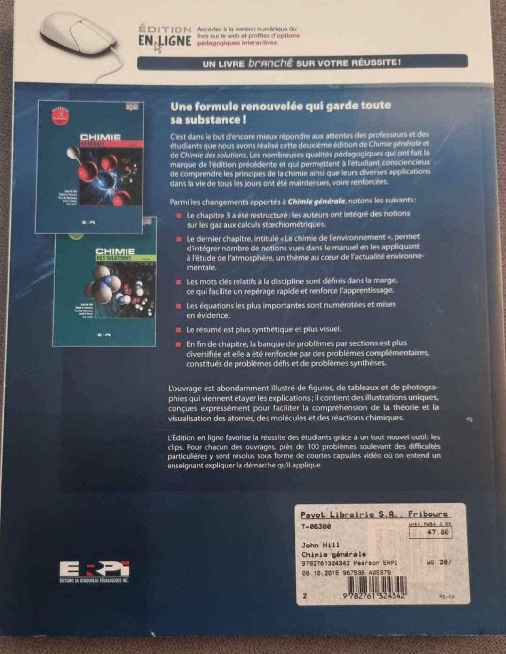 Chimie Générale 2e édition - Etat "D'occasion" 📚 (Gebraucht) in ...