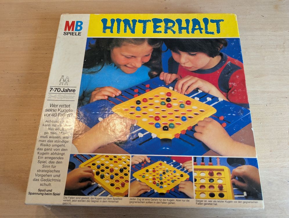 MB Spiel Hinterhalt, Strategie Spiel für die ganze Familie (Gebraucht ...