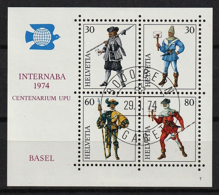 1974 Block INTERNABA Basel ETS | Kaufen auf Ricardo