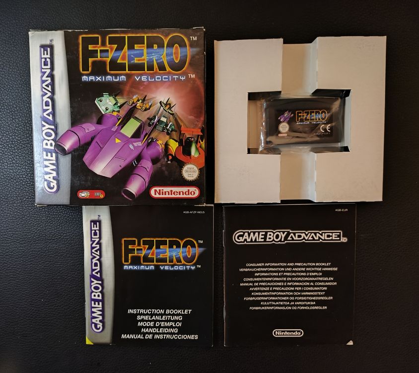 F-Zero Maximum Velocity Nintendo Gameboy Advance (Gebraucht) in Genève ...
