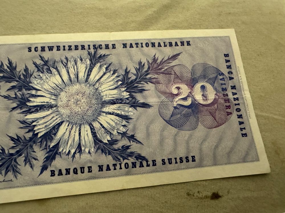 Alte Banknoten 20Fr. 1959 Nr 76 | Kaufen auf Ricardo