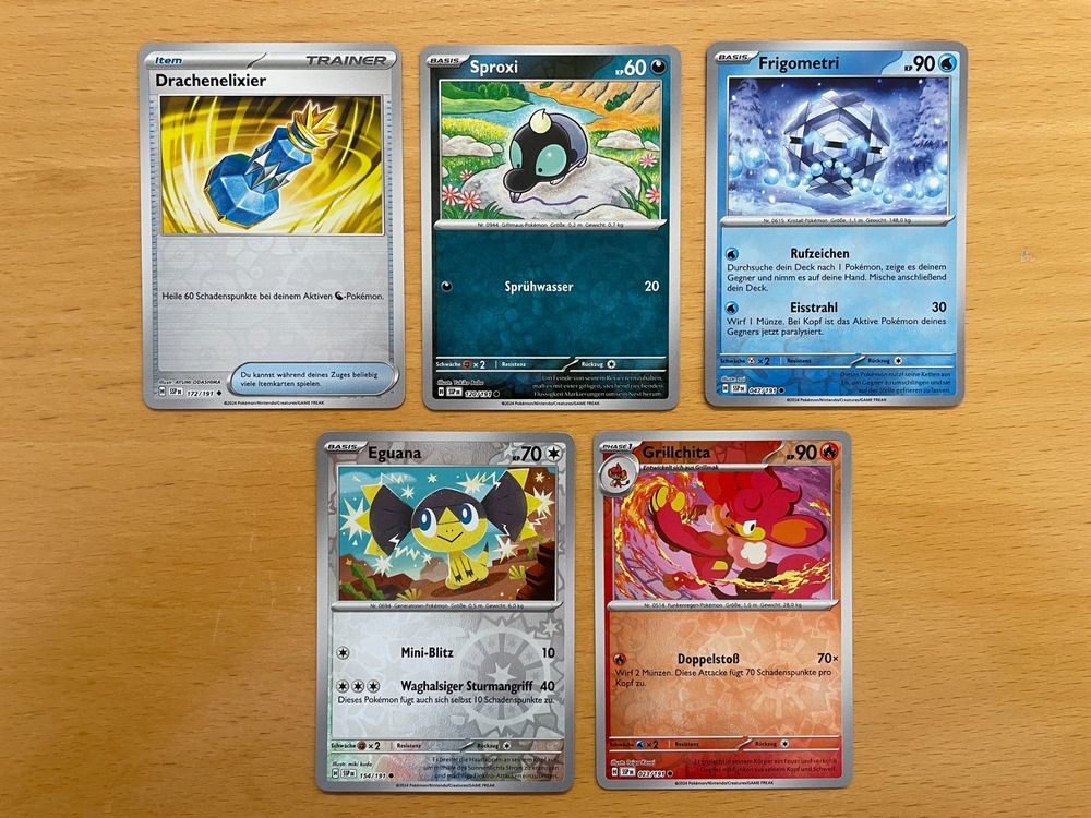 Pokemon Reverse Karten Set (Versand gratis) (Neu (gemäss Beschreibung)) in Chur für CHF 1 – mit ...
