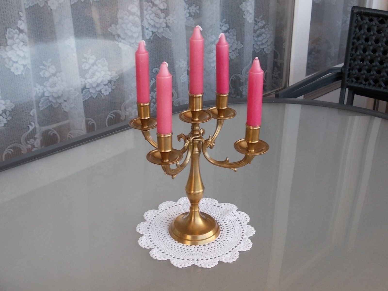 Alter 27cm 5 flammiger Messing Kerzenständer 50er/60er Jahre (Gebraucht) in Ostermundigen für ...