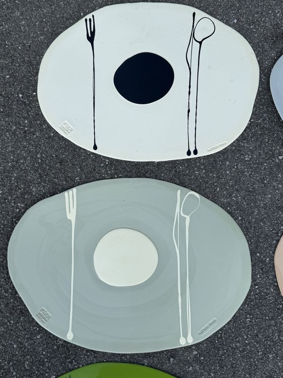 7 Tischsets GAETANO PESCE Fish Design Serie 2011 (Gebraucht) in ...