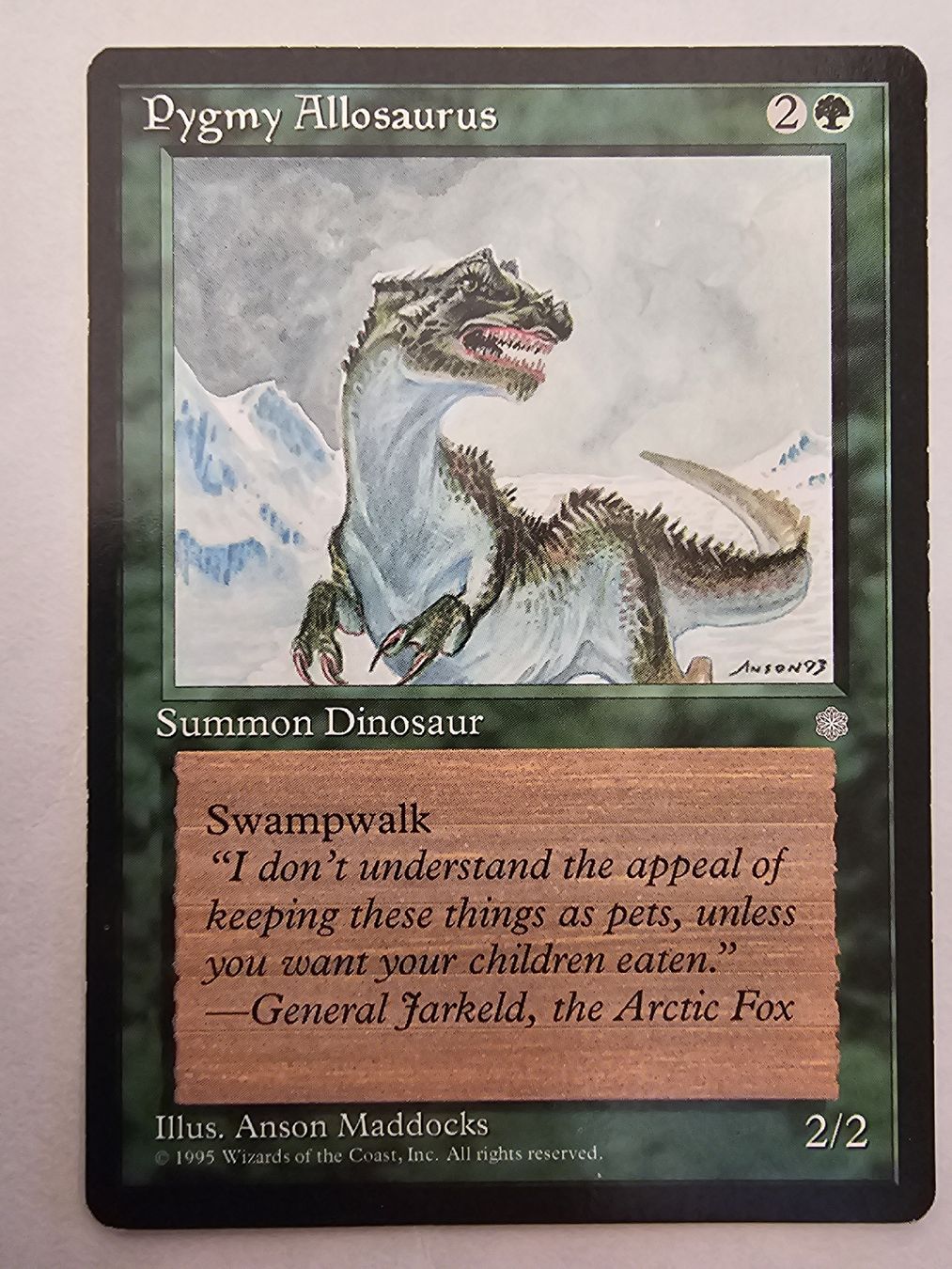 Magic the Gathering - Pygmy Allosaurus- (Gebraucht) in Wisen SO für CHF ...